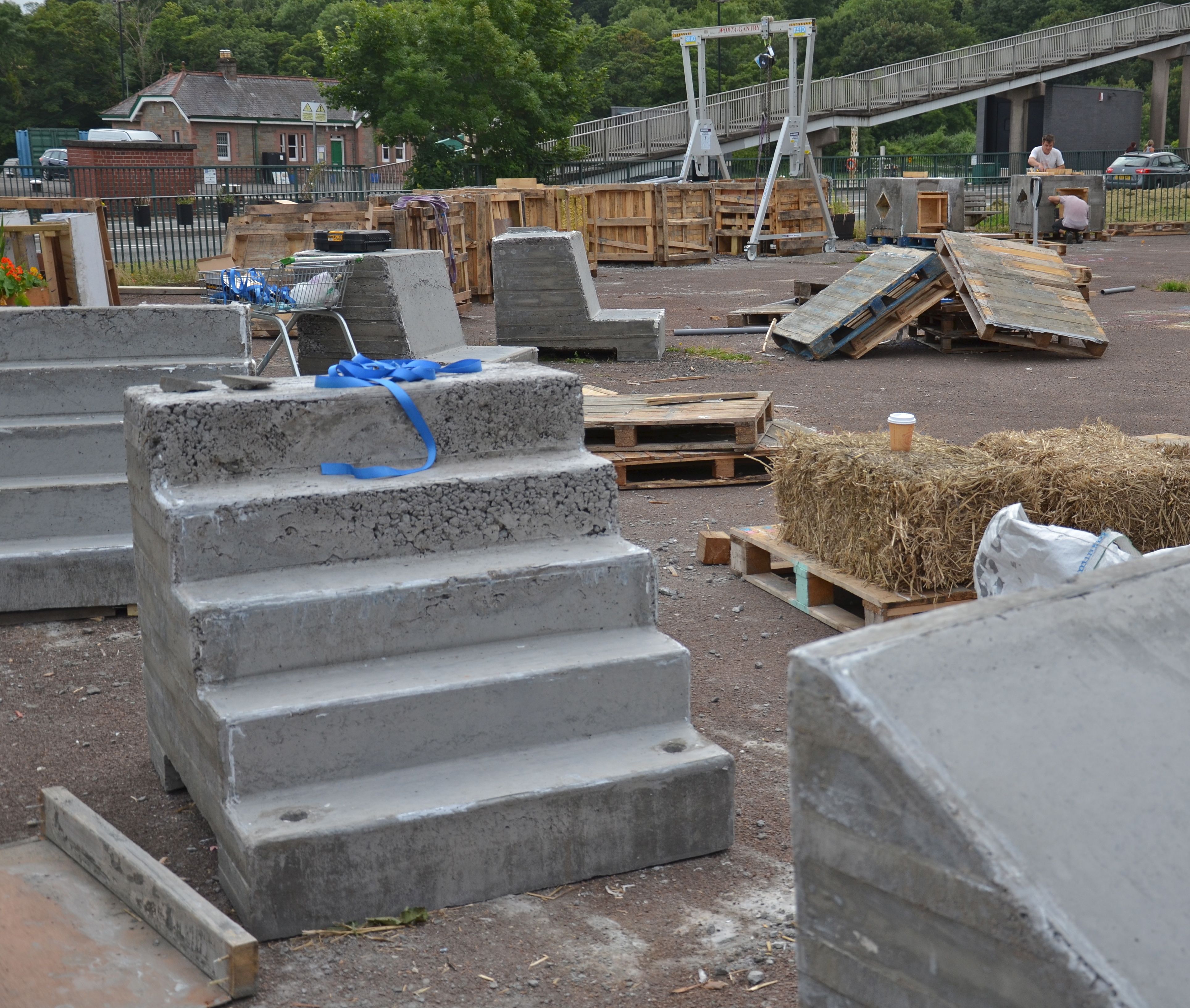 Cementing a Concrete Community | Art Under the Flyover